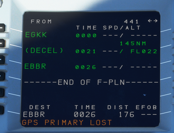 AP/Plane waypoint in the wrong position when going direct to. · Issue ...