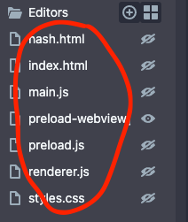 Clicking on filenames in the sidebar should do something · Issue #949 · electron/fiddle · GitHub