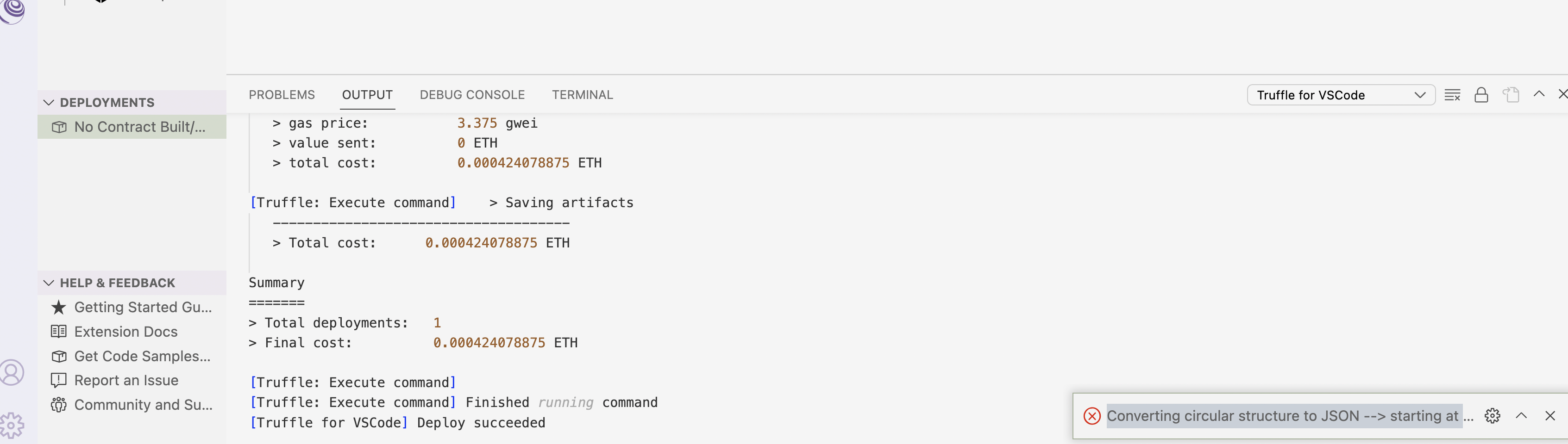 VS Code Side bar can't find compiled contracts when not in truffled directory · Issue #176 ...