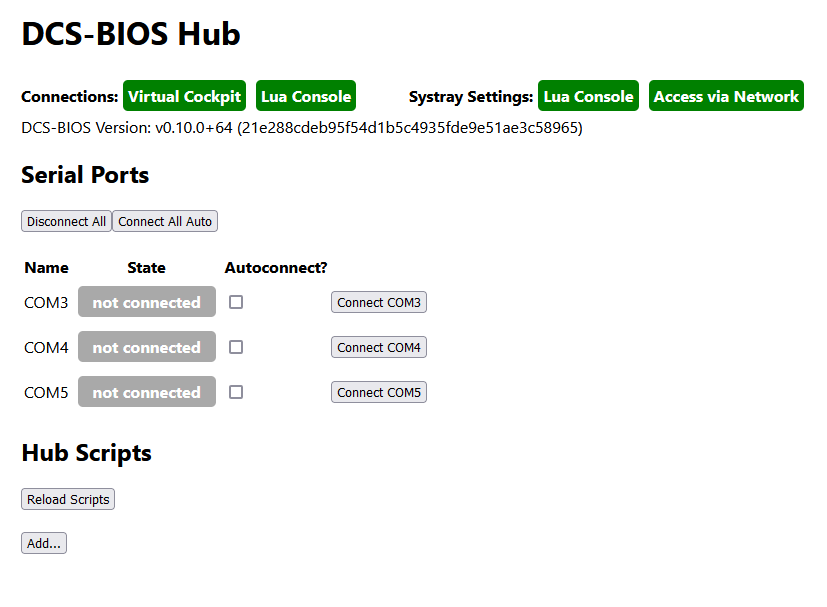 I Get The Web Interface Open · Issue #292 · dcs-bios/dcs-bios · GitHub