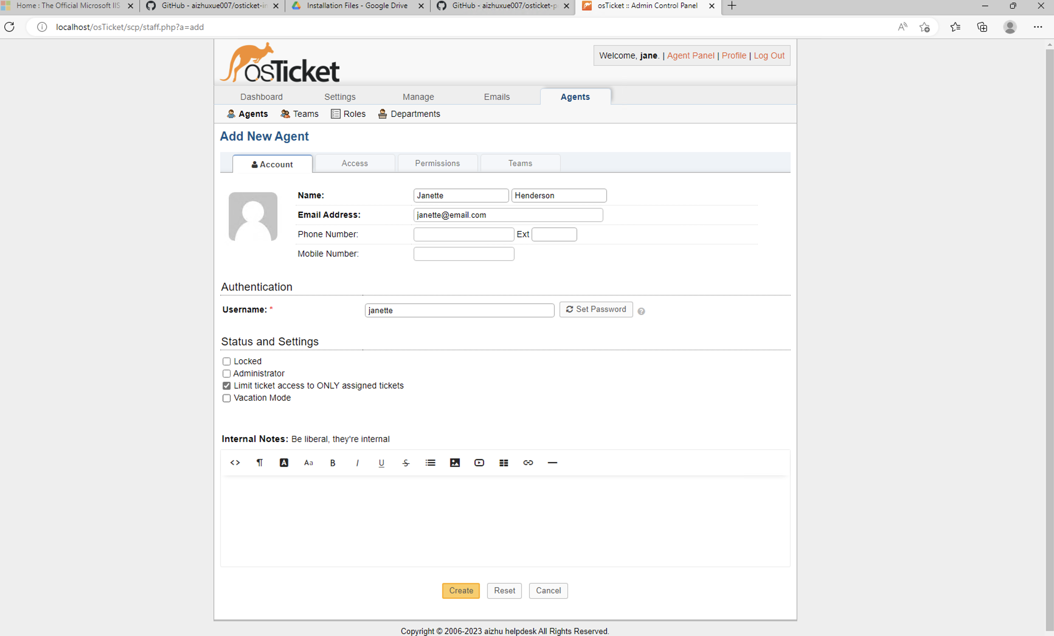 GitHub - aizhuxue007/osticket-postinstall