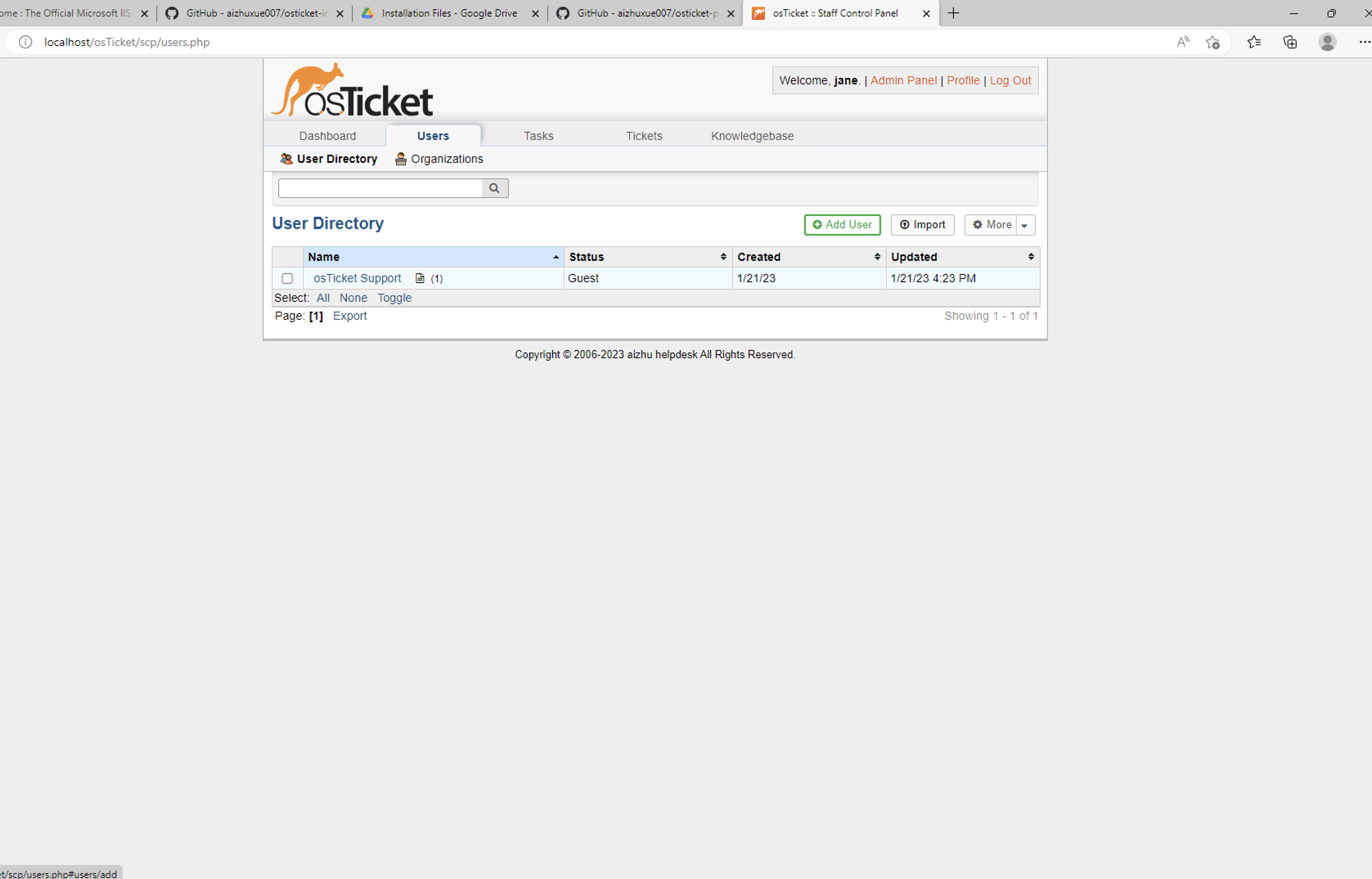 GitHub - aizhuxue007/osticket-postinstall