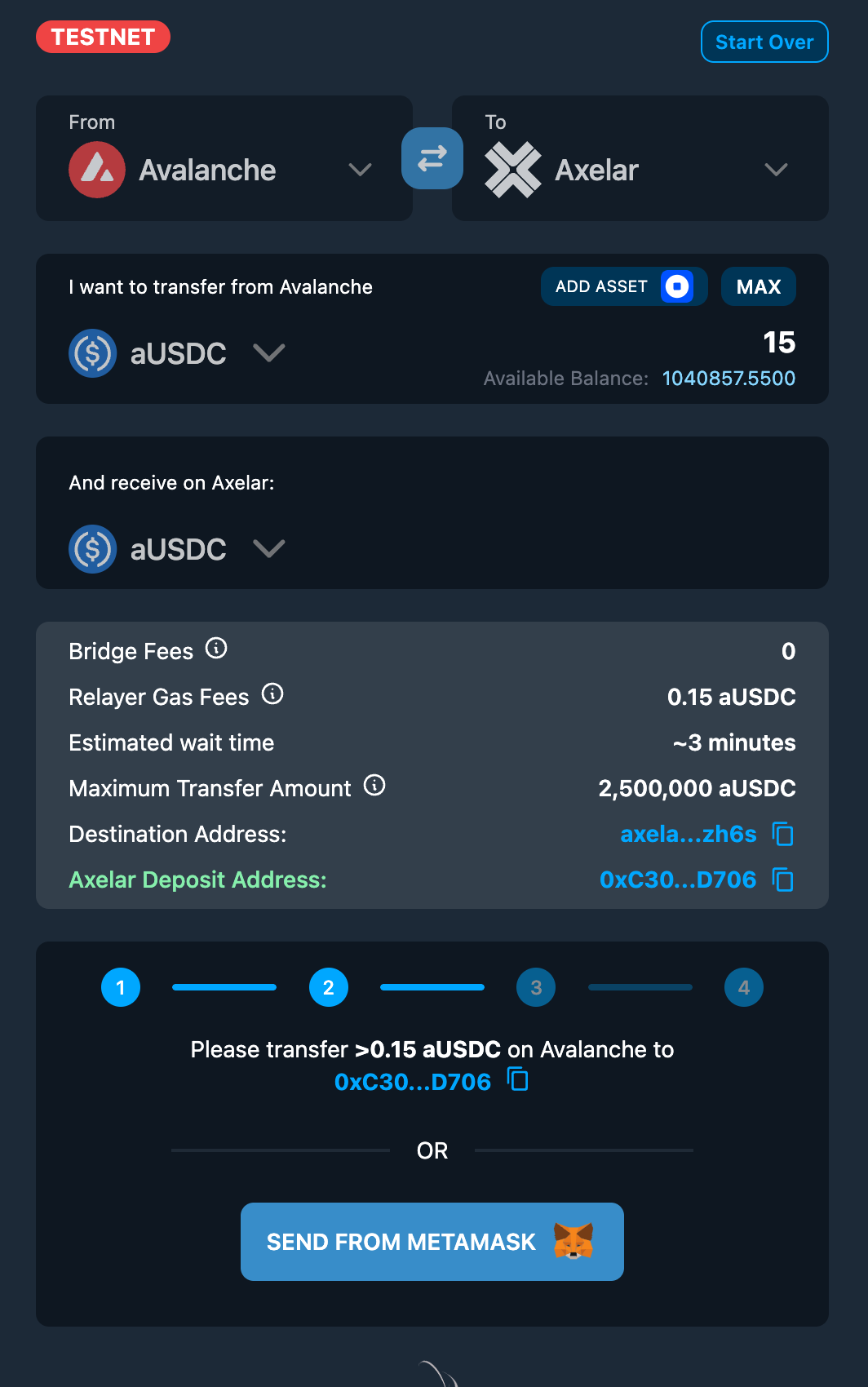coinbase wallet follow up fixes · Issue #309 · axelarnetwork/axelar-satellite · GitHub