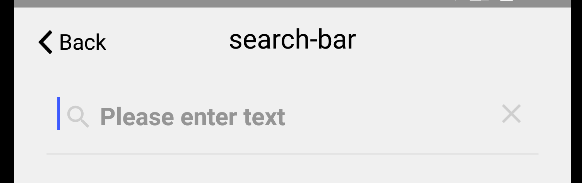 SearchBar Styles inconsistency in Android and IOS · Issue #1853 · NativeScript/nativescript ...