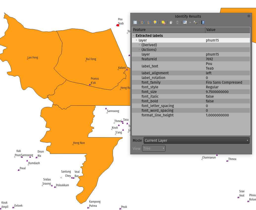 Feature Processing A Brand New Extract Labels Algorithm Request In Qgis · Issue 7260