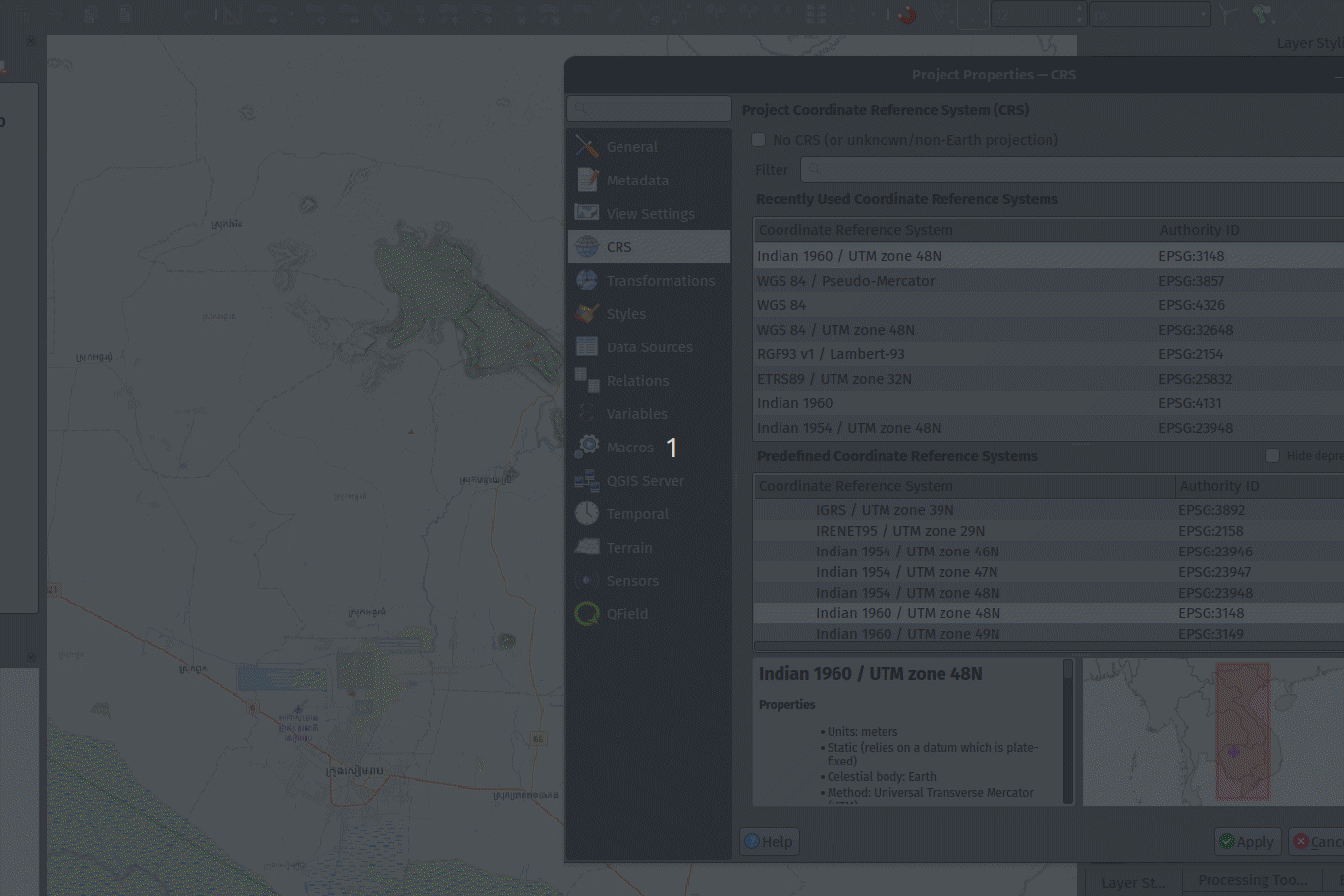 Global map shading fails when the terrain DEM is a reprojected raster ...