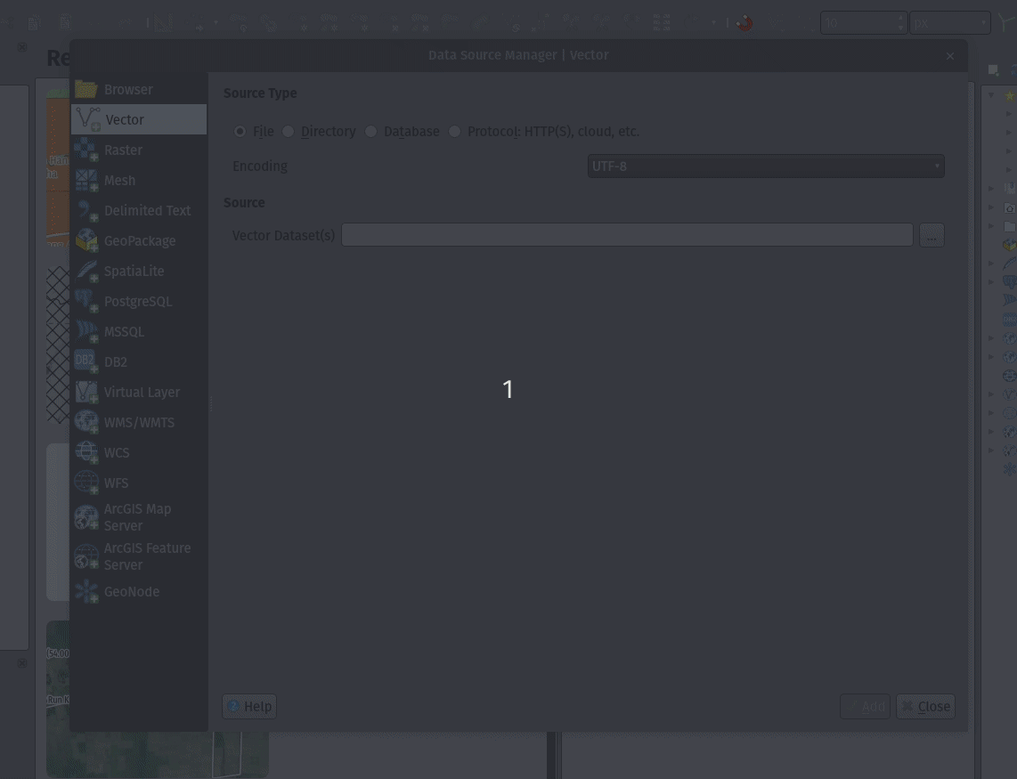 Resizing The Data Source Manager Dialog Fails To Resize Unfocused Panels · Issue 31732 · Qgis