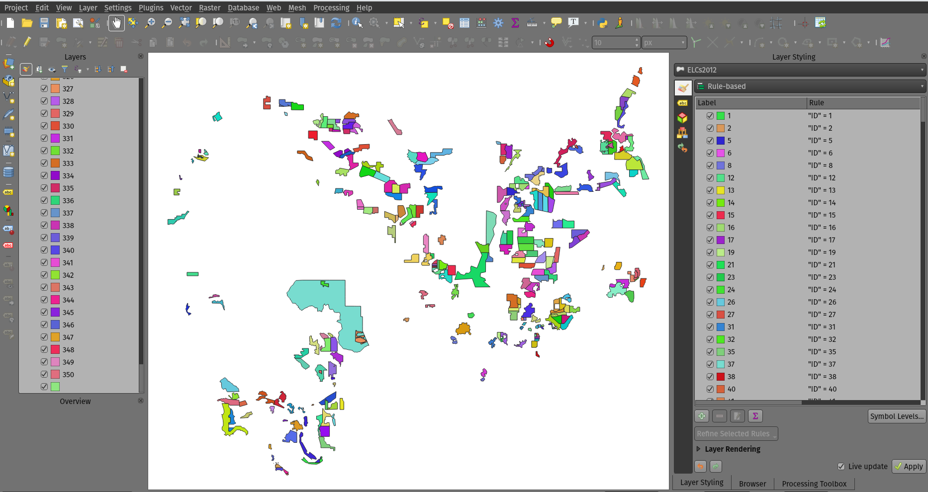 Layers With Rules Based Legend Failing To Draw · Issue 31884 · Qgis