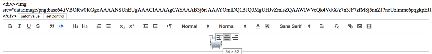 Quill Image Resize Module Resize Works But Doesnt Update Data Binding · Issue 145 