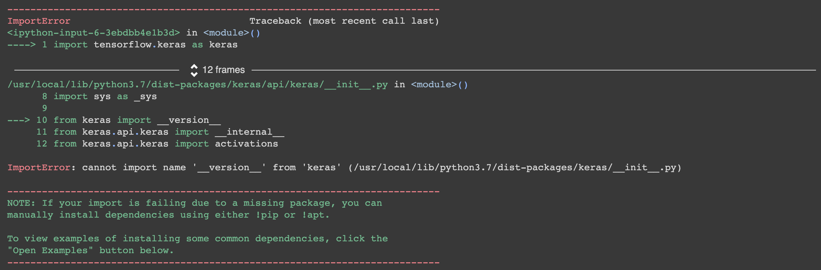 Potential Tensorflow/Keras version Issue · Issue #128 · google-deepmind/acme · GitHub