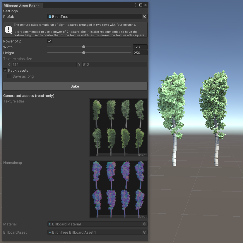 GitHub - BaraShiro/BillboardAssetBaker: A Unity script for baking ...