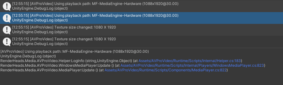 With the disabled log tick is still logging messages · Issue #1453 · RenderHeads/UnityPlugin ...