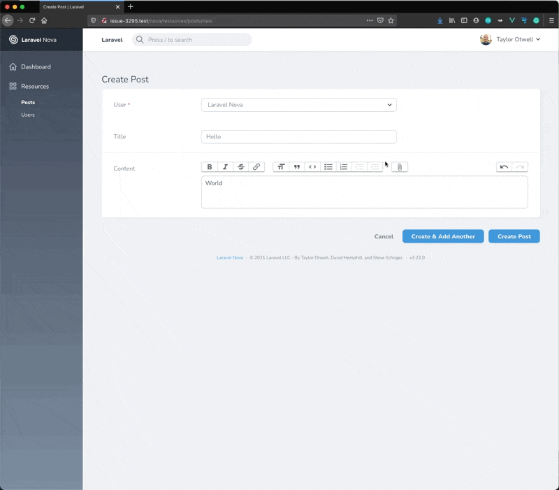 Trix upload .pptx file as .bin to AWS S3 · Issue #3295 · laravel/nova-issues · GitHub