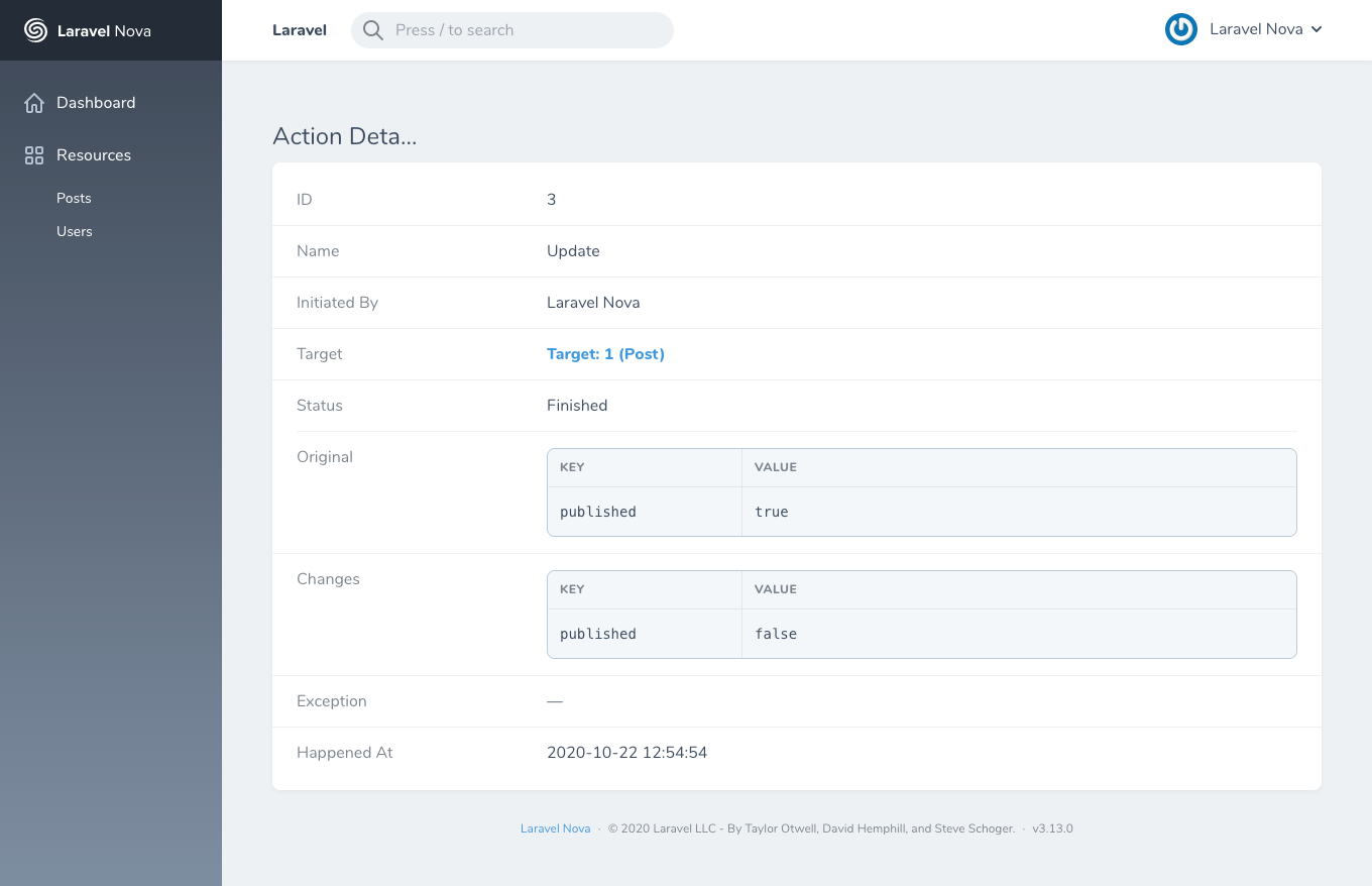 Boolean fields always have a 1/0 value in, but are true/false out · Issue #2982 · laravel/nova ...