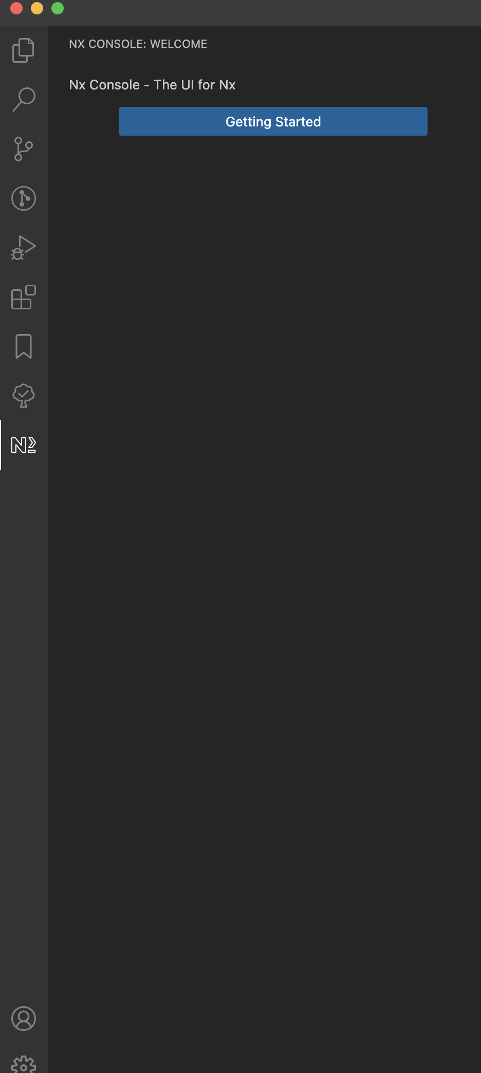 Cannot select workspace when the Nx workspace is not at the root ...