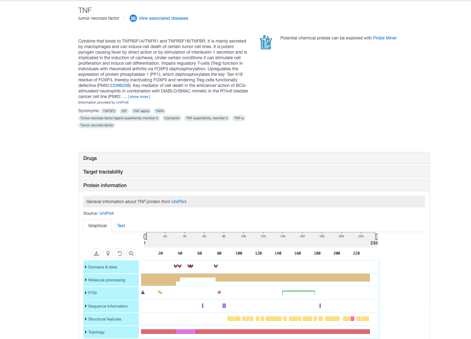 Target profile page: Protein Information tab hangs · Issue #263 · opentargets/issues · GitHub