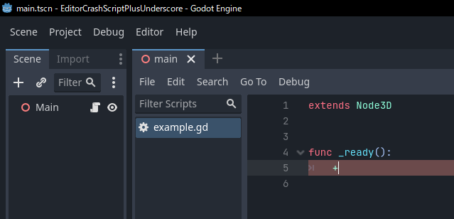 Editor crashes when right click on plus '+' only line in function definition · Issue #70094 ...