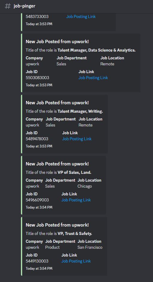 GitHub - seanwiin/job-scraper: This project documents the process to capture any new or deleted ...