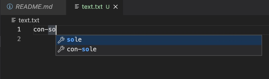 Vscode Completion Wrong Suggestions In Plaintext File · Issue 120495 · Microsoftvscode · Github
