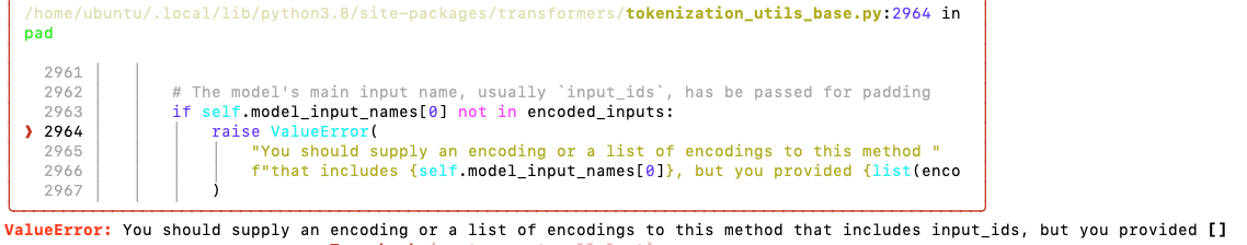 Empty input_ids when training use train.py · Issue #1386 · lm-sys ...
