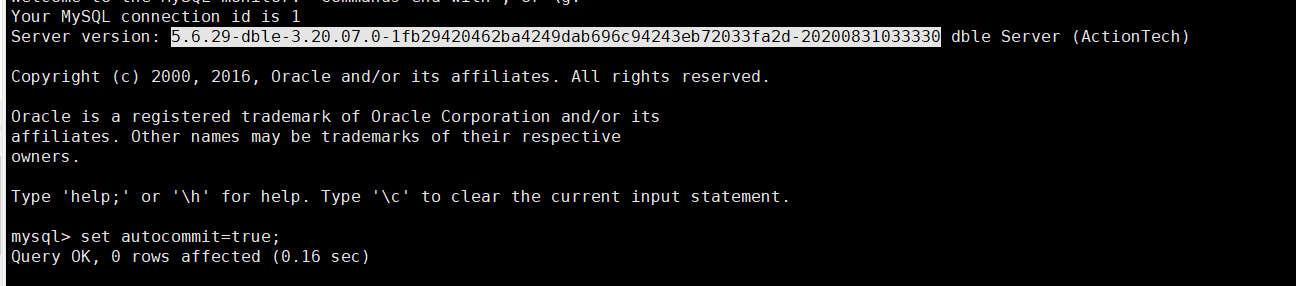 set autocommit=true problem · Issue #2873 · actiontech/dble · GitHub