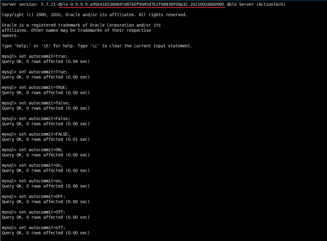 set autocommit=true problem · Issue #2873 · actiontech/dble · GitHub