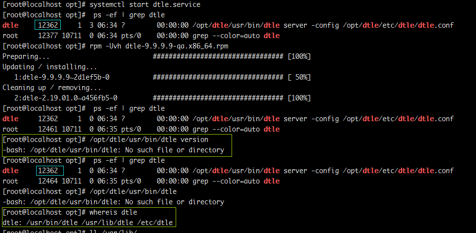 Error in RPM install & upgrade with relocation · Issue #410 · actiontech/dtle · GitHub