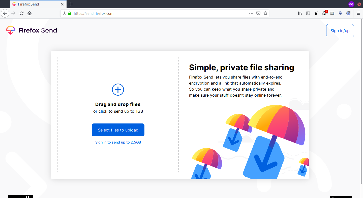 send.firefox.com - site is not usable · Issue #28566 · webcompat/web-bugs · GitHub