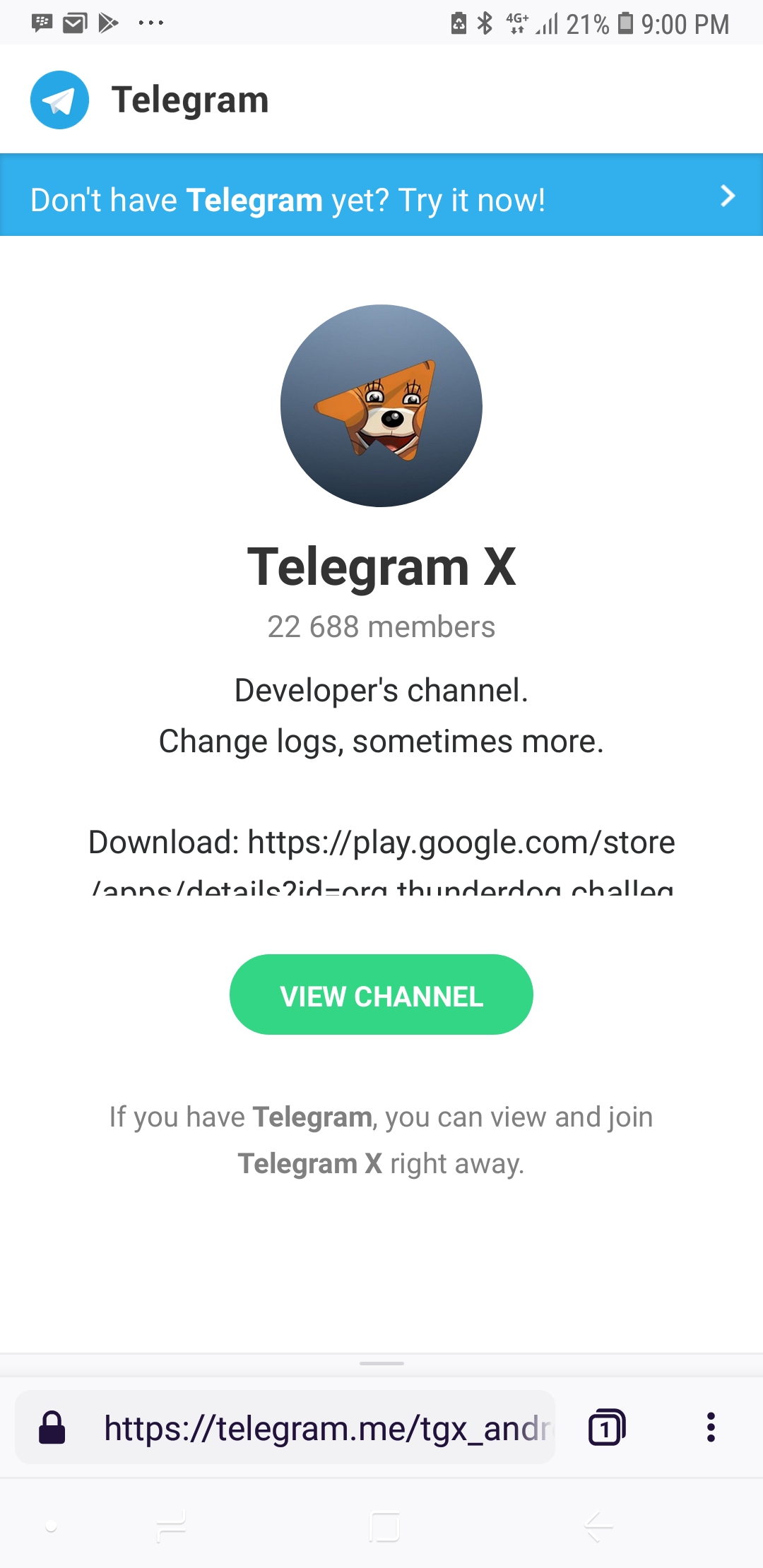 t.me - Telegram group description is cropped · Issue #30117 · webcompat ...
