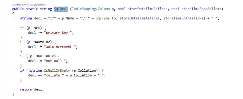 Createtable Migratetable Cannot Add A Not Null Column With Default Value Null Sqlite