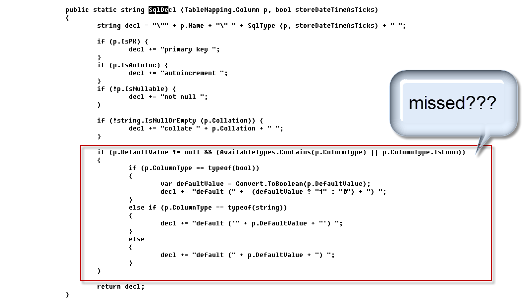 Createtable Migratetable Cannot Add A Not Null Column With Default Value Null Sqlite