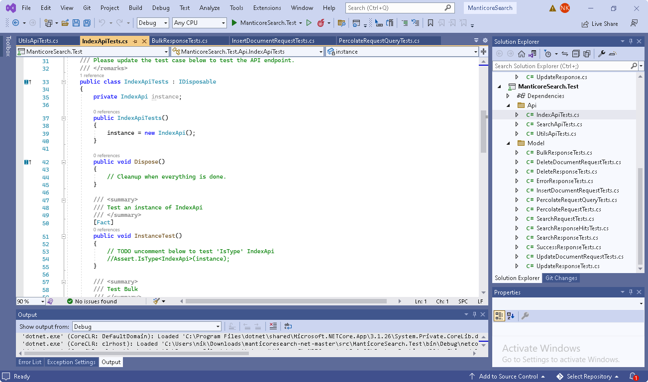 c#/.net client missed · Issue #4 · manticoresoftware/openapi · GitHub