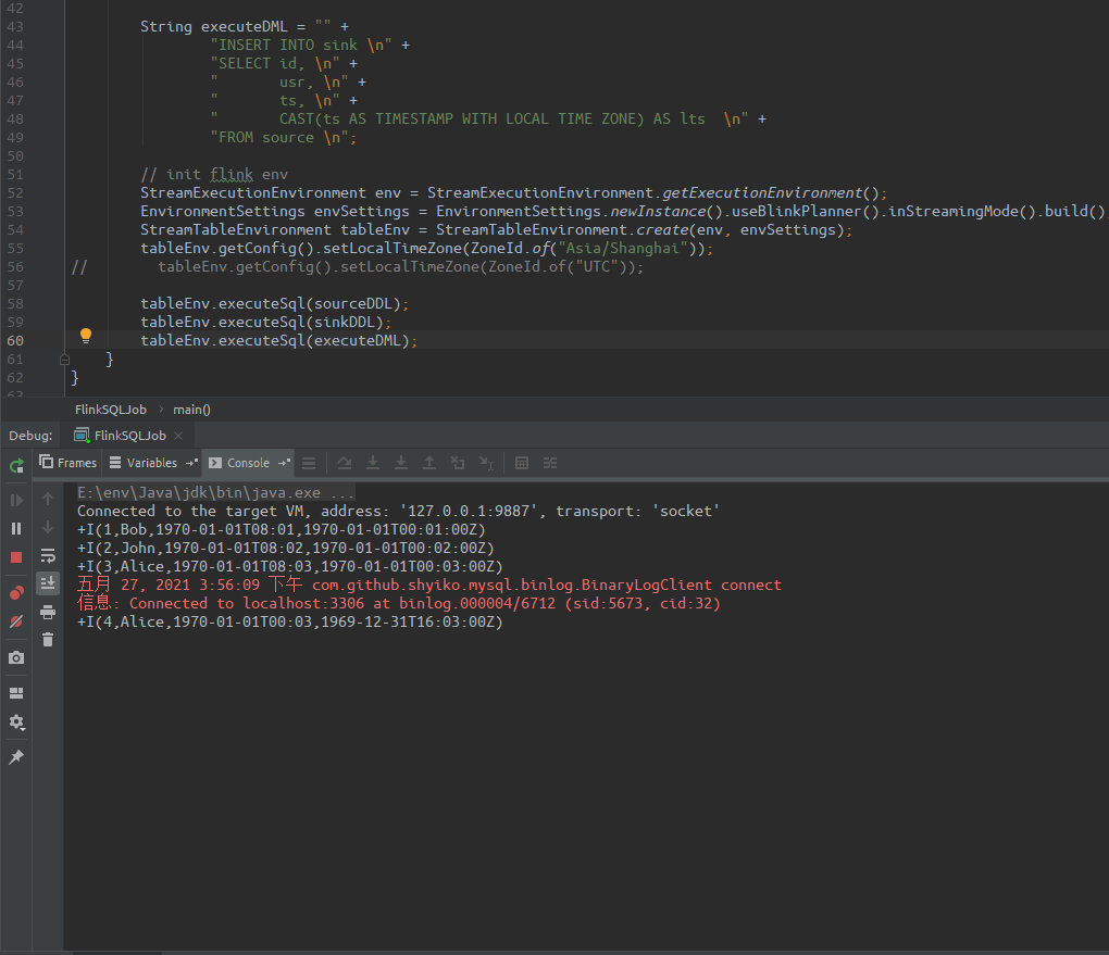 MySQL TIMESTAMP type convert to TIMESTAMP_LTZ · Issue #193 · apache/flink-cdc · GitHub