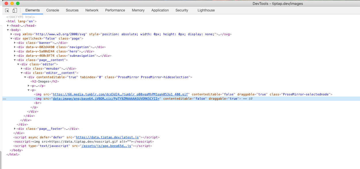 Insert image tag instead of base64? · ueberdosis tiptap · Discussion ...
