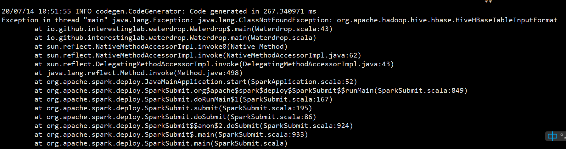 java.lang.ClassNotFoundException: org.apache.hadoop.hive.hbase.HiveHBaseTableInputFormat · Issue ...