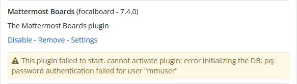 Bug Postgres Authentication With Docker Fails · Issue 3970 · Mattermost Communityfocalboard