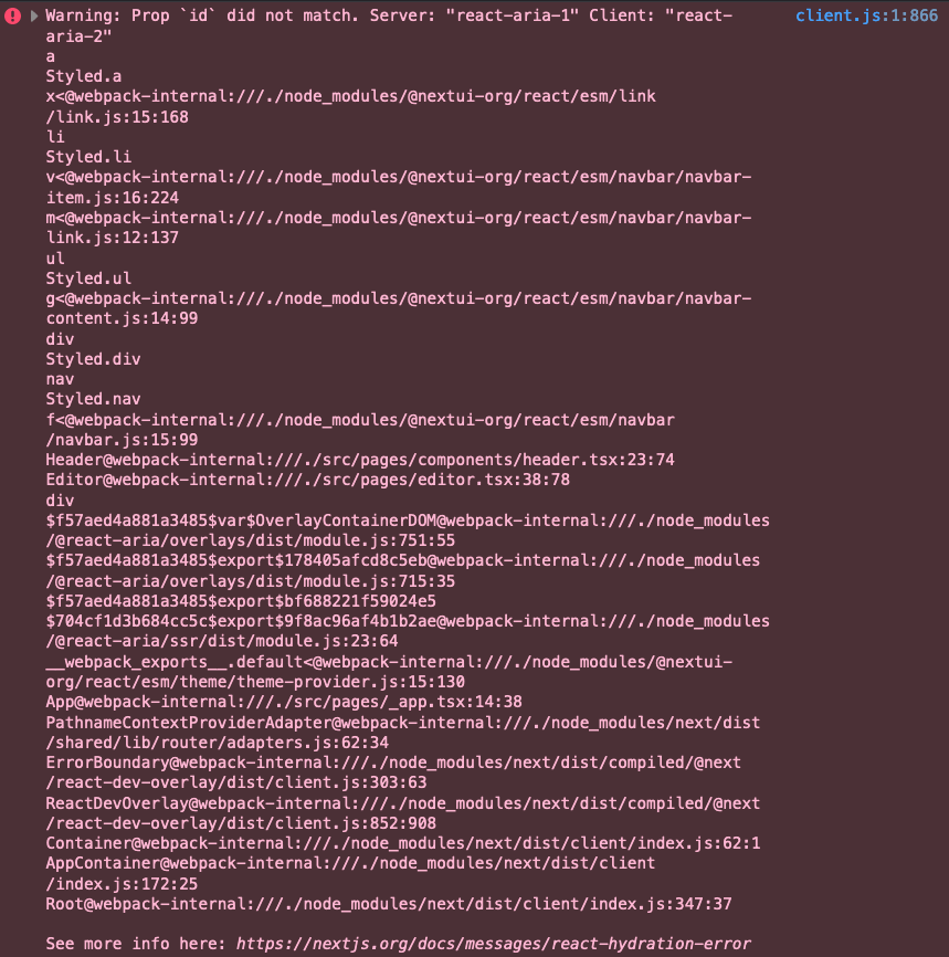 NextJS double ID issue | client/server · Issue #14 · kaisershad/write-thoughts · GitHub