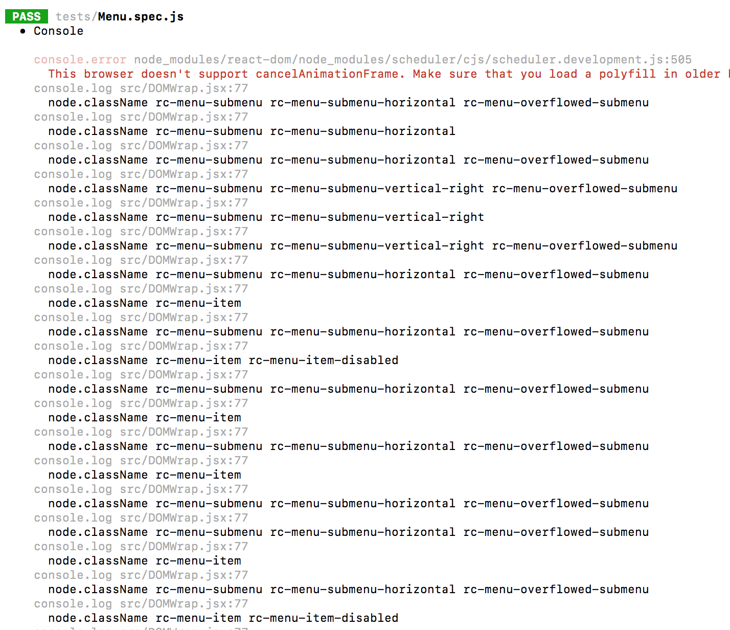 Typeerror Cannot Read Property Split Of Undefined · Issue 232 · React Componentmenu · Github