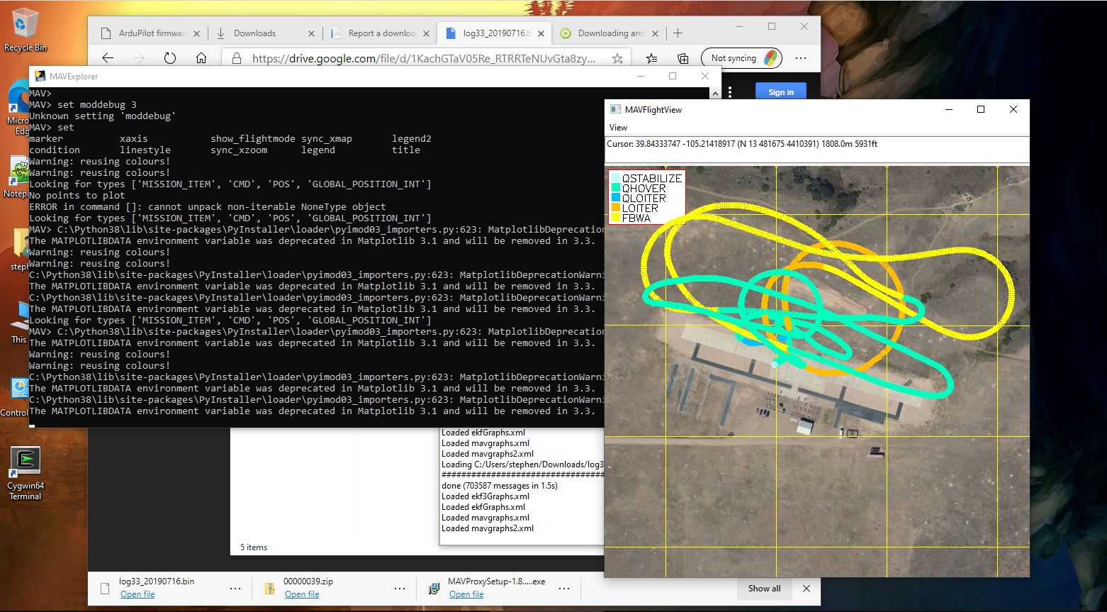 MAVFlightView on Windows 10 not working · Issue #794 · ArduPilot/MAVProxy · GitHub