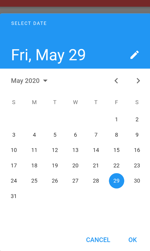 DatePicker custom theme is not working after the latest update · Issue ...