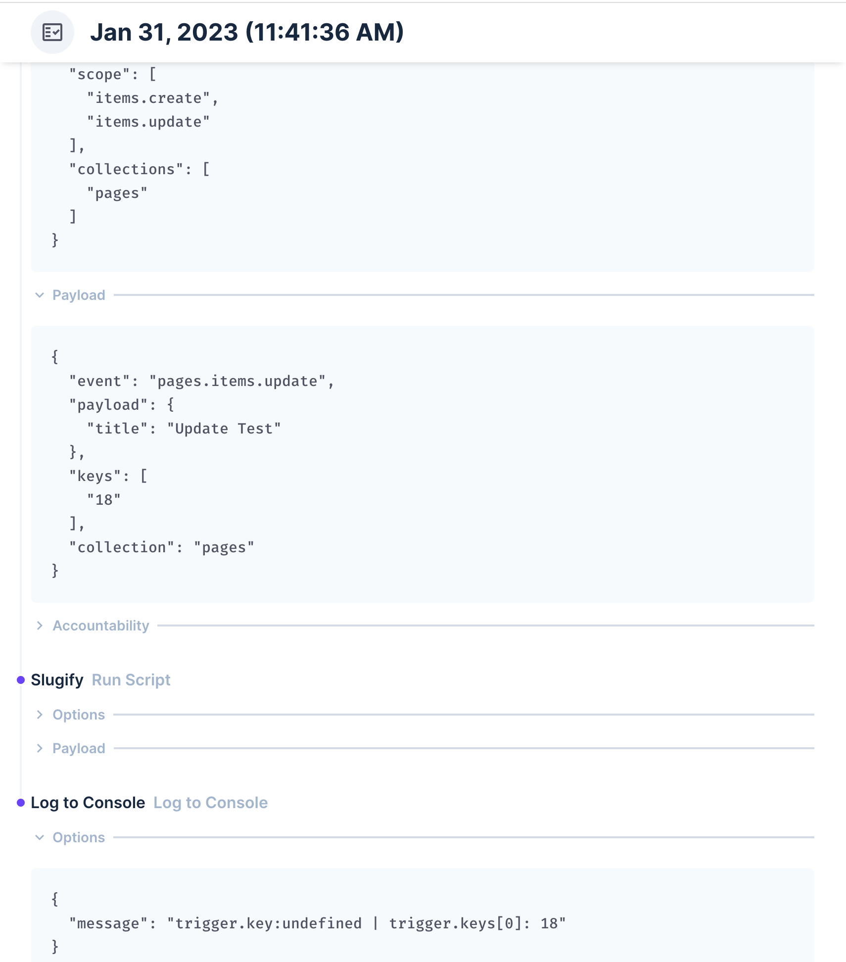 Flow trigger handles key differently for Create & Update · Issue #17356 · directus/directus · GitHub