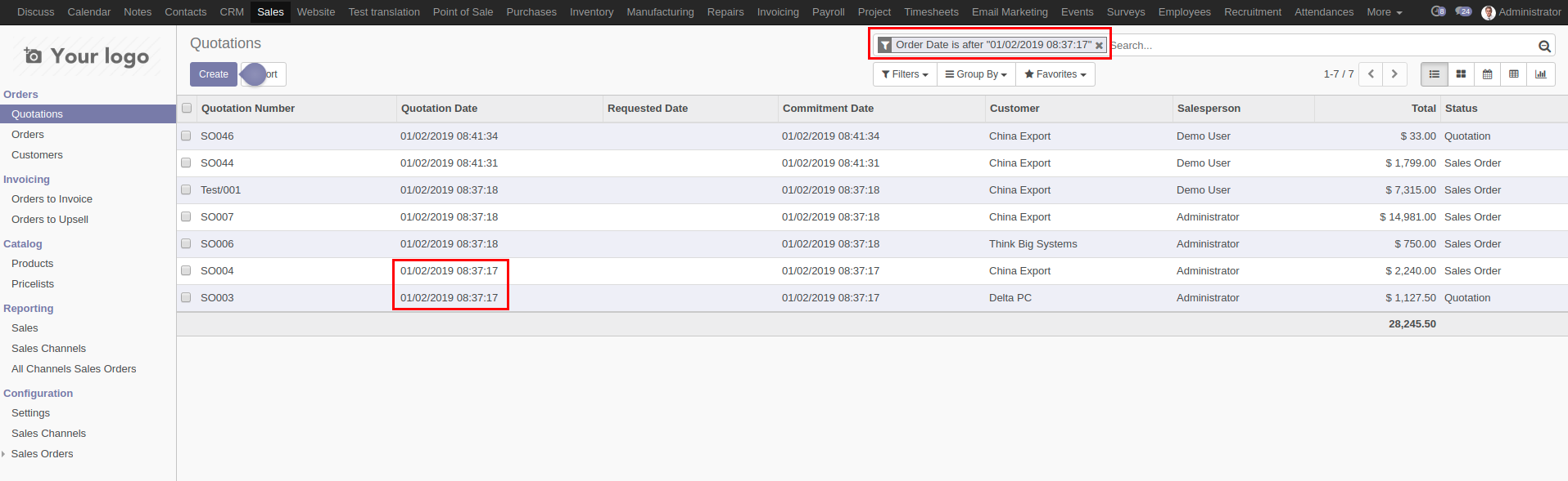 [WIDGET] Wrong user experience with "is after" and "is before" date filter. · Issue #29868 ...