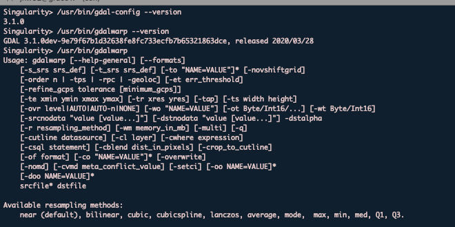 gdalwarp missing sum resampling method · Issue #2383 · OSGeo/gdal · GitHub