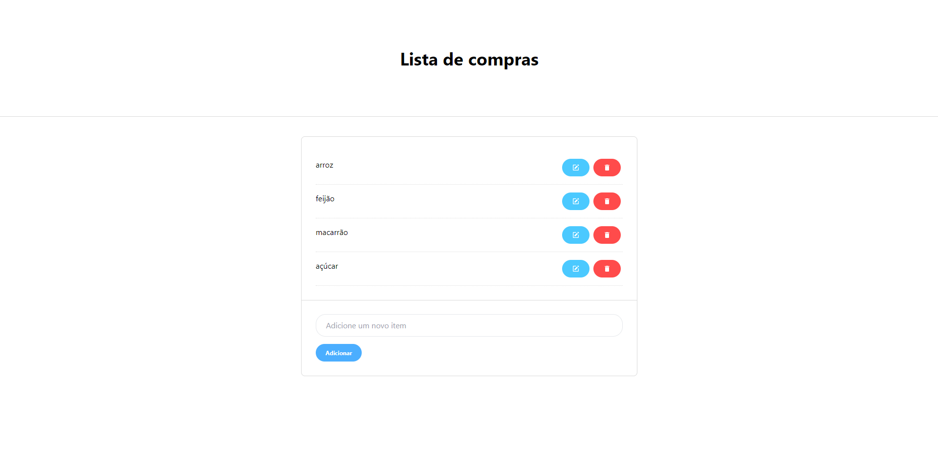 GitHub - jeffreyalvr/lista-compras: Projeto simples de React feito com Vite e Tailwind.