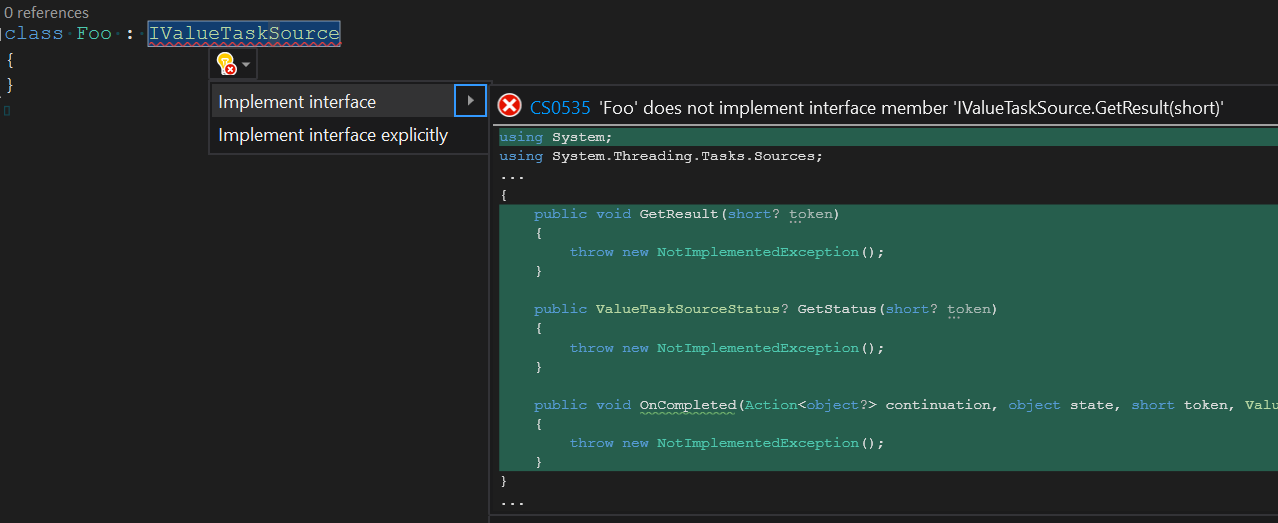 IValueTaskSource[ ] very confused on preview7 (IDE only?) · Issue #30352 · dotnet/runtime · GitHub