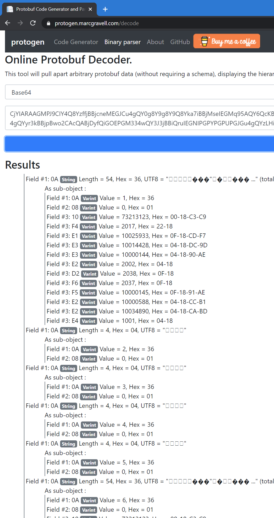 Can Protobuf Net Deserialize Like Protoc Exe Decode Raw · Issue 705 · Protobuf Net Protobuf