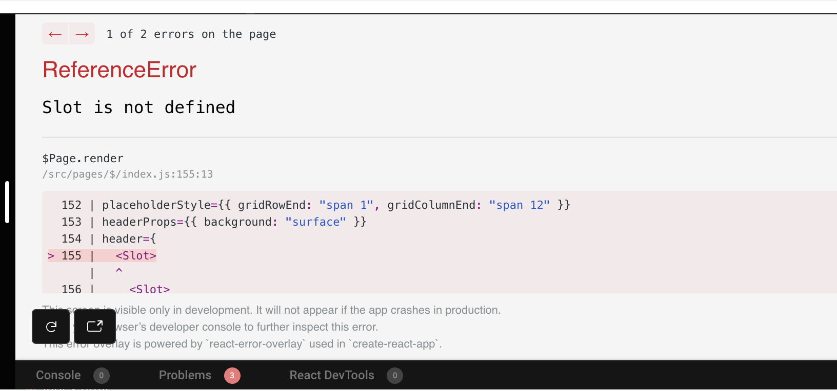 Demo出码加载报错“Slot is not defined” · Issue #325 · alibaba/lowcode-engine · GitHub