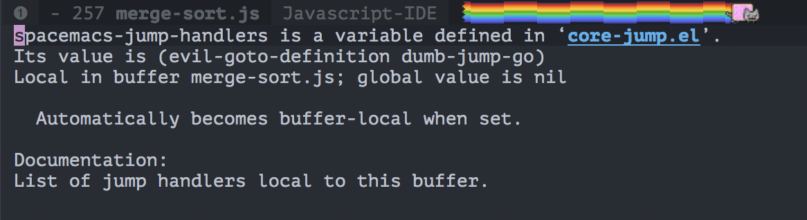 Jump to definitions is unusable in javascript file · Issue #11920 · syl20bnr/spacemacs · GitHub
