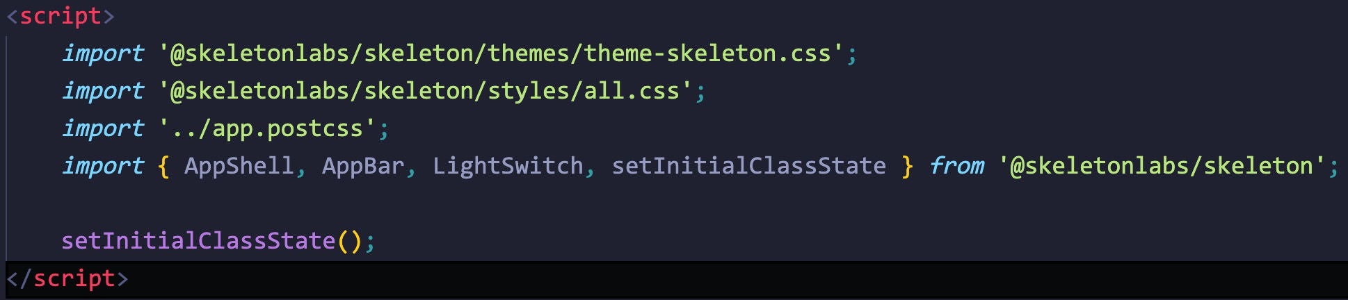 LightSwitch does not correctly set class attribute if ssr = false · Issue #905 · skeletonlabs ...