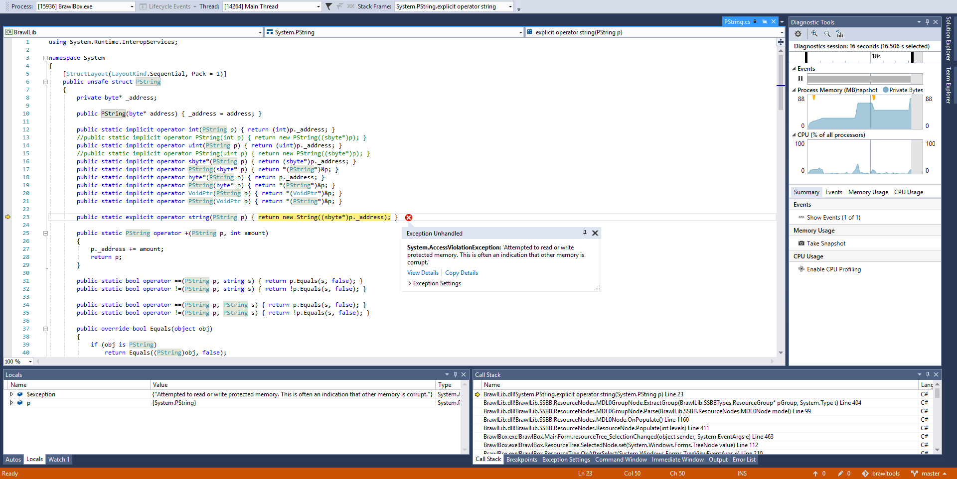 Brawlbox crashes when attempting to view attached model · Issue #135 ...